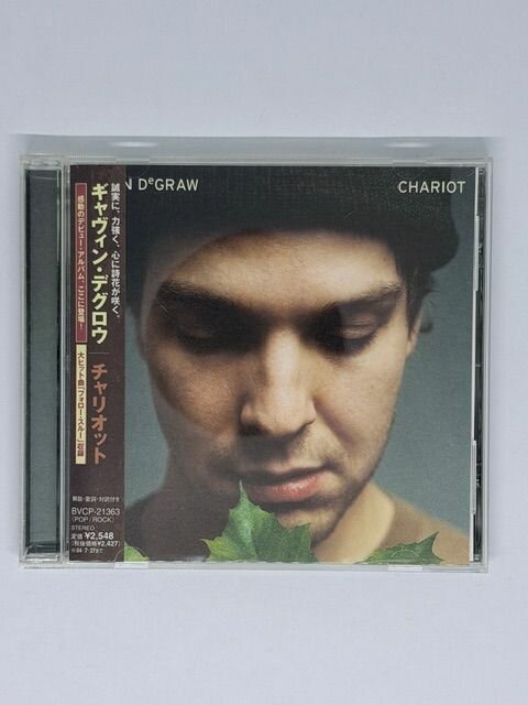 Музыкальный диск Gavin DeGraw-Chariot (CD, JAPAN) '04 MINT+OBI PROMO