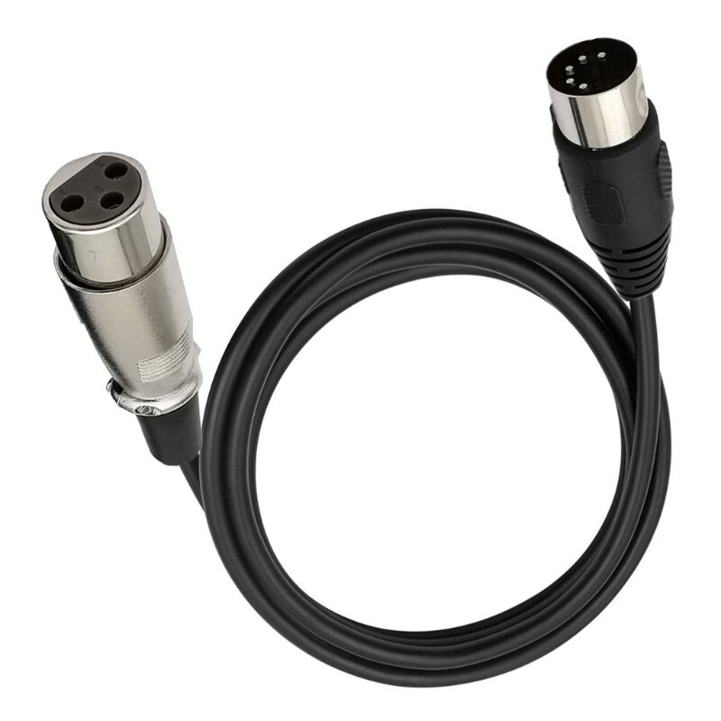 Большой аудиокабель DIN 5Pin для подключения к разъему XLR XLR-разъему и разъемной розетке-разъем DIN 5P для подключения к разъему XLR