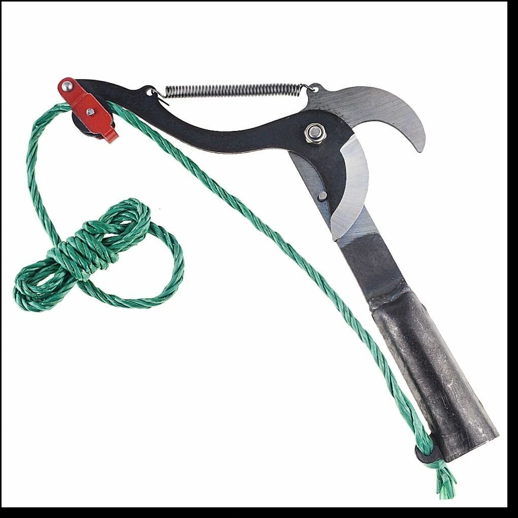 Штанговый Секатор Сучкорез. Ручной Садовый Высоторез Для Обрезки Веток И Сучков Высоких Деревьев. Без Длинной Телескопической Палки ( Штанги ).-shanghe