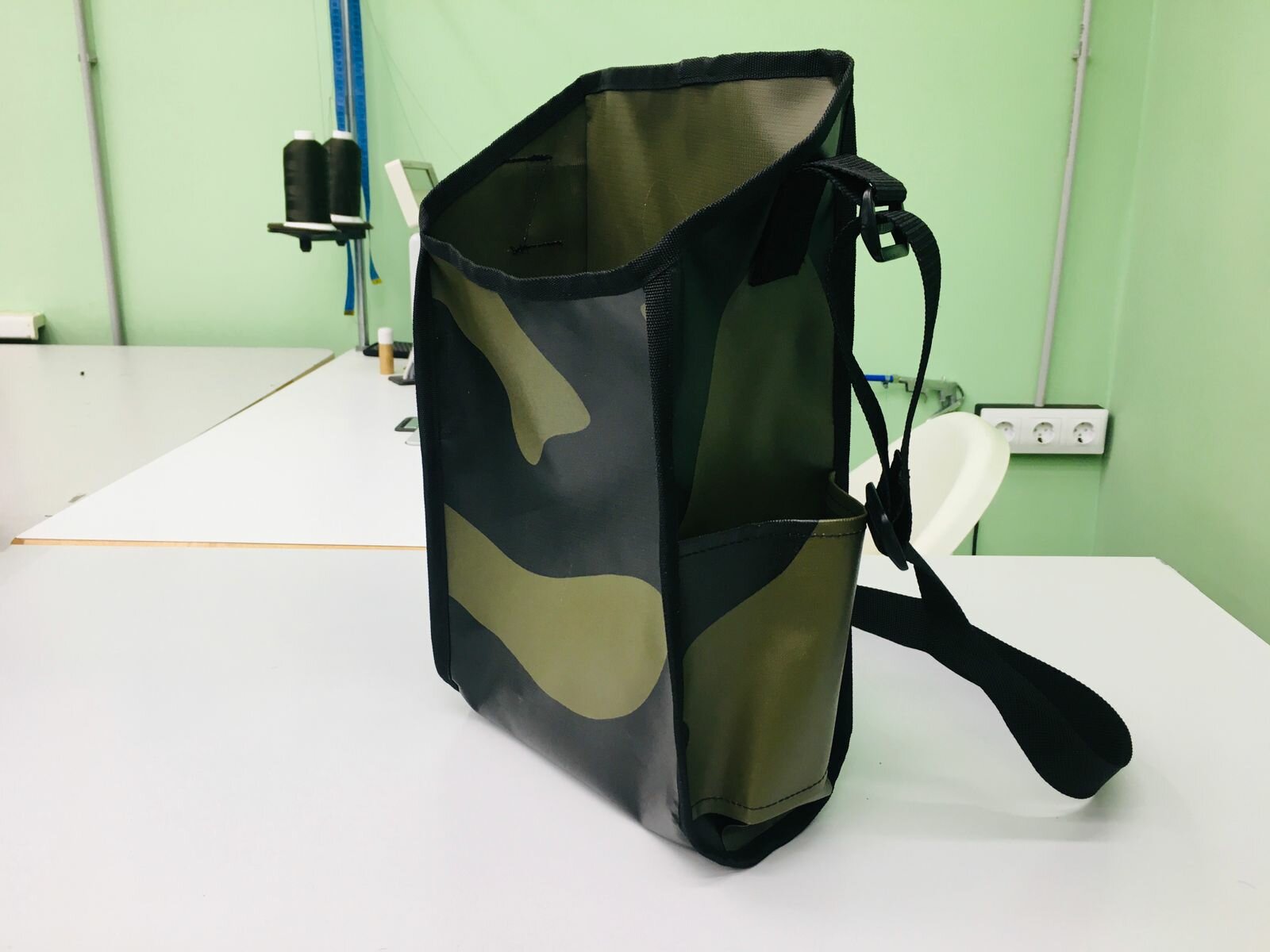 Сумка для рыбы через плечо водонепроницаемая из ПВХ для хранения и переноски