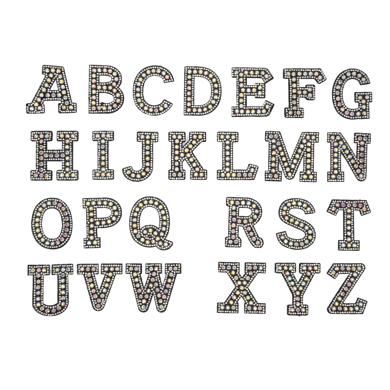 26 нашивок с буквами, четкий узор, аккуратные края, аксессуары для шитья и рукоделия (брюки и рубашки)