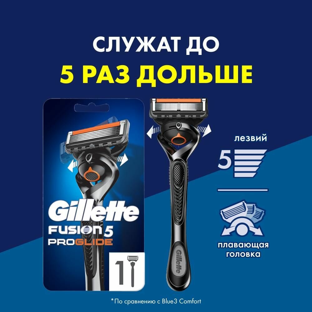 Бритва Gillette Fusion5 ProGlide с 1 сменной кассетой