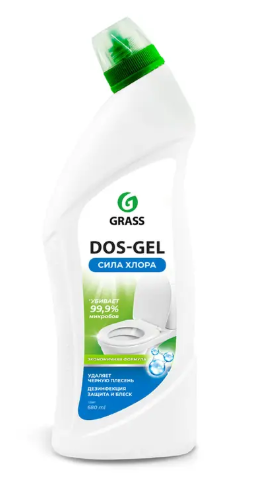 Чистящий гель универсальный "DOS GEL", GRASS, 680 мл, без аромата