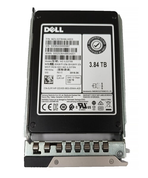 Жесткий диск Dell JR1HP 3.84TB SAS 2,5" SSD
