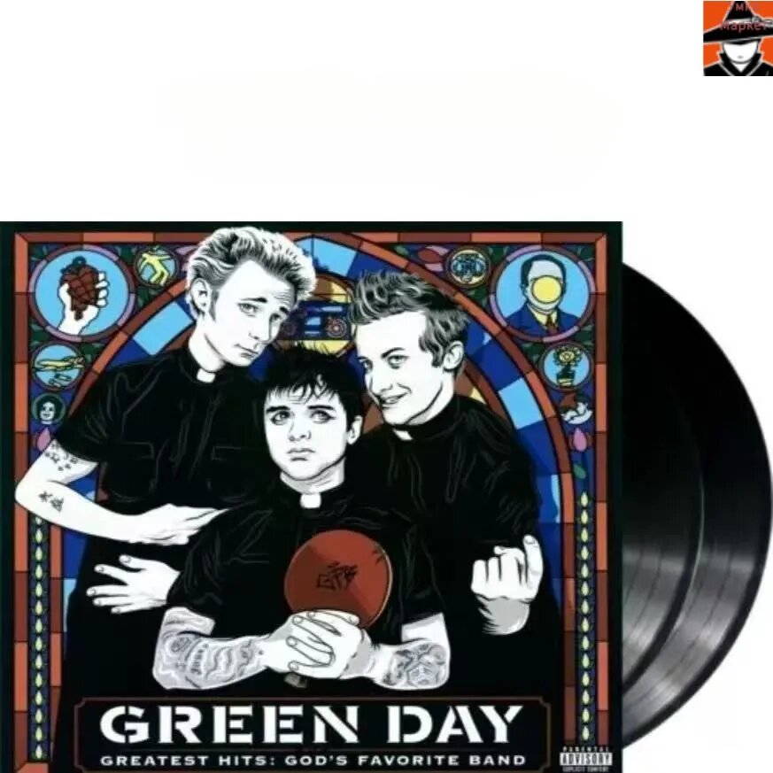 Новое издание! Green Day American Idiot Винил 2LP (Панк-рок классика)