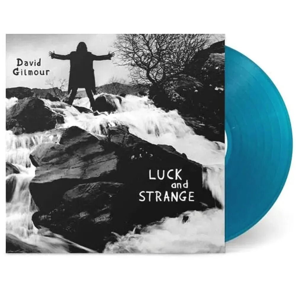 David Gilmour Luck And Strange LP (Limited Edition - Translucent Sea Blue Vinyl) Виниловая пластинка