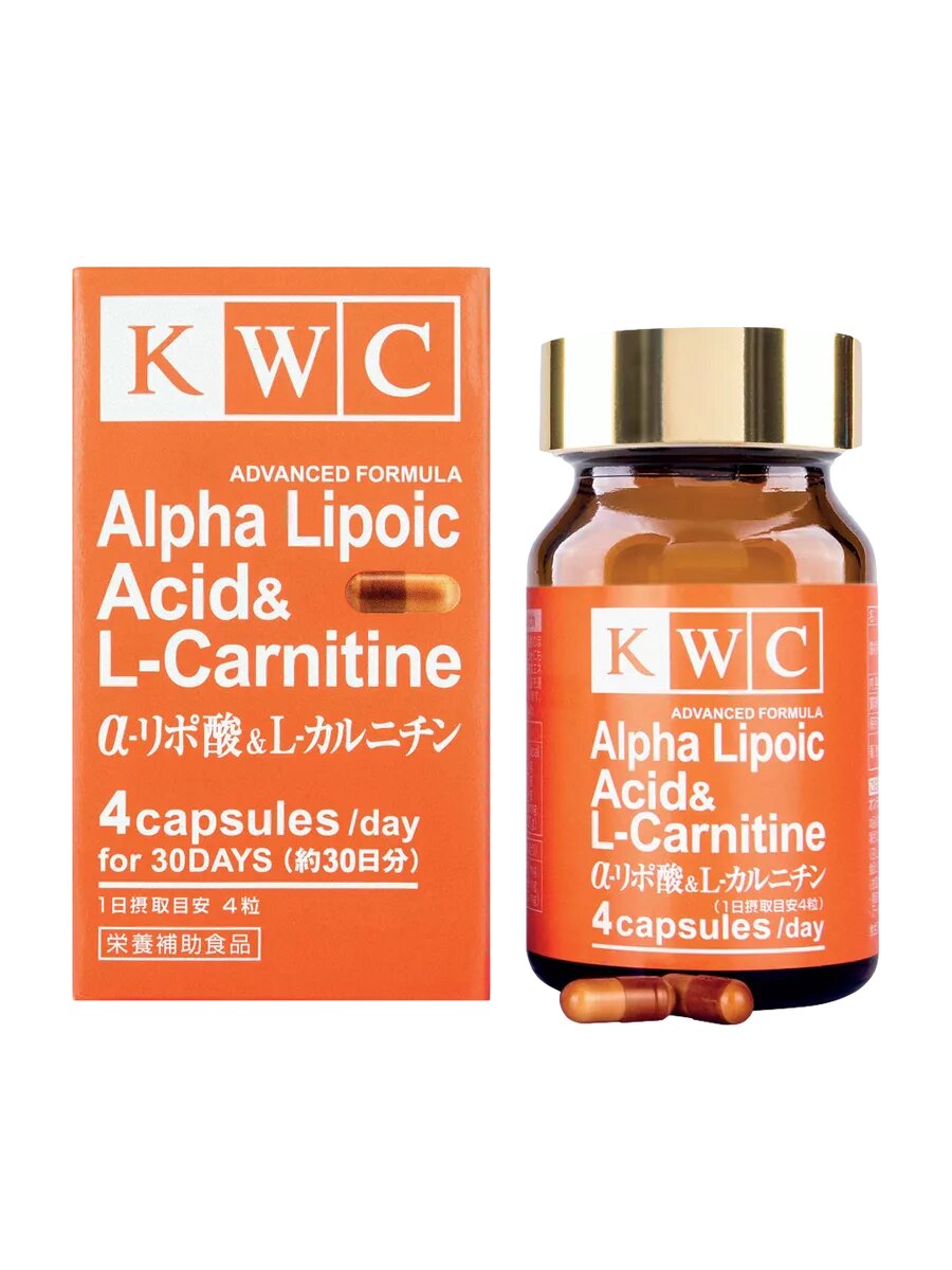 KWC Альфа-липоевая кислота и L-Карнитин улучшенная формула к