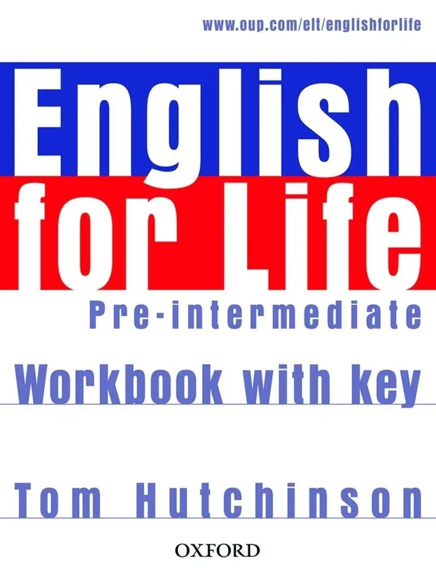 English for Life Pre-Intermediate Workbook with Key | Oxford University Press