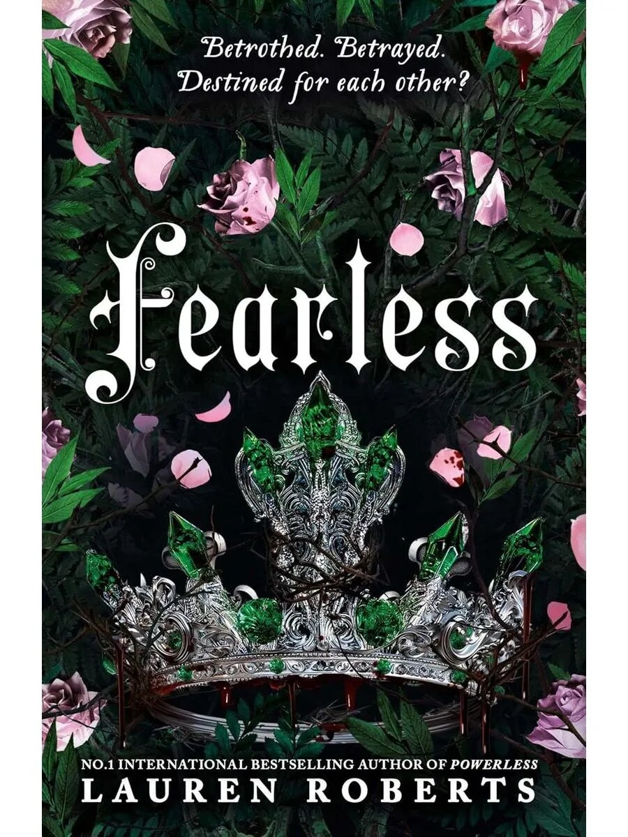 The Powerless Trilogy 3 Fearless Hardback фэнтези | HarperCollins