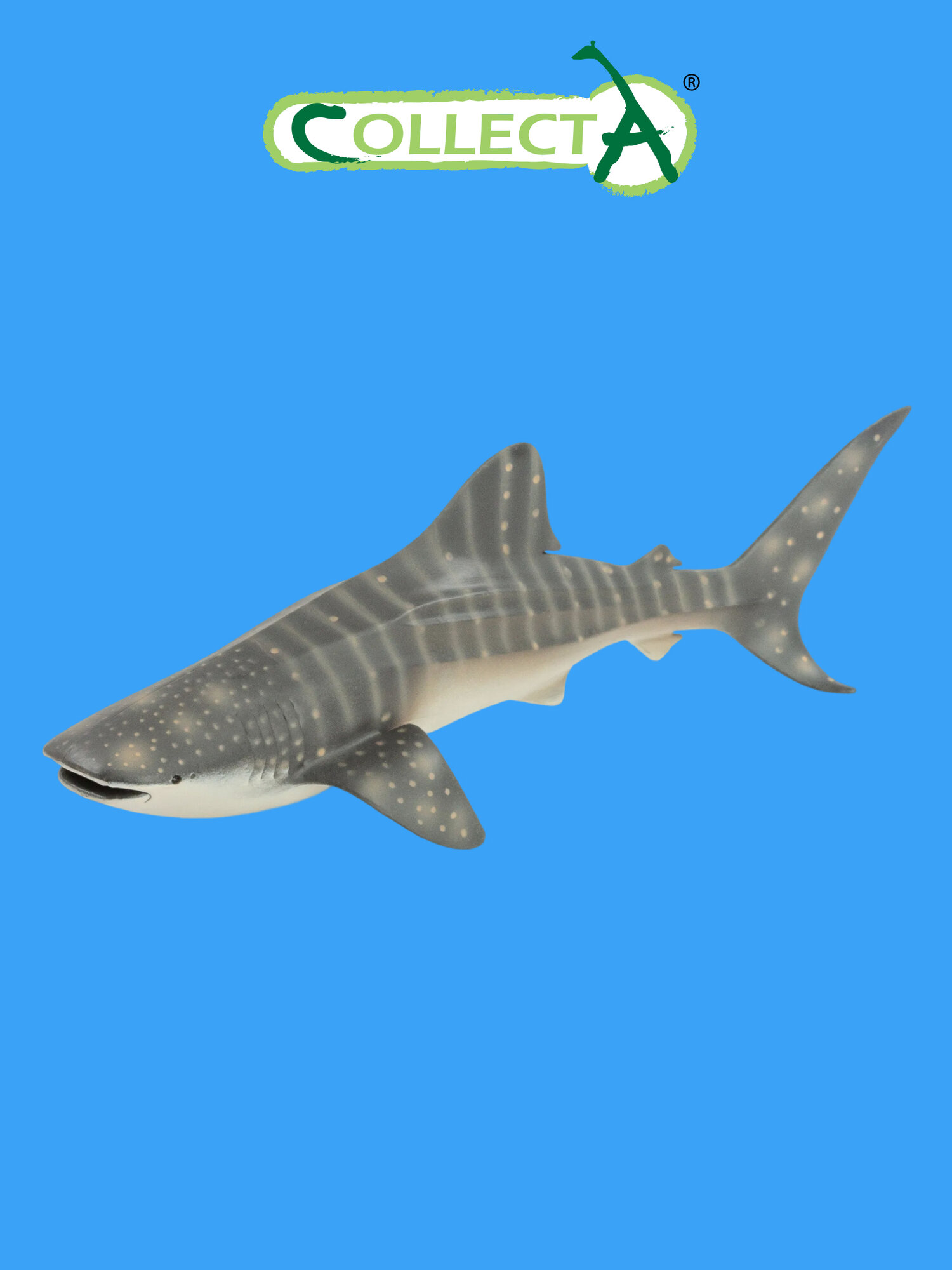 Фигурка морского животного Collecta, Китовая акула, длина 24,5 см, 88453b