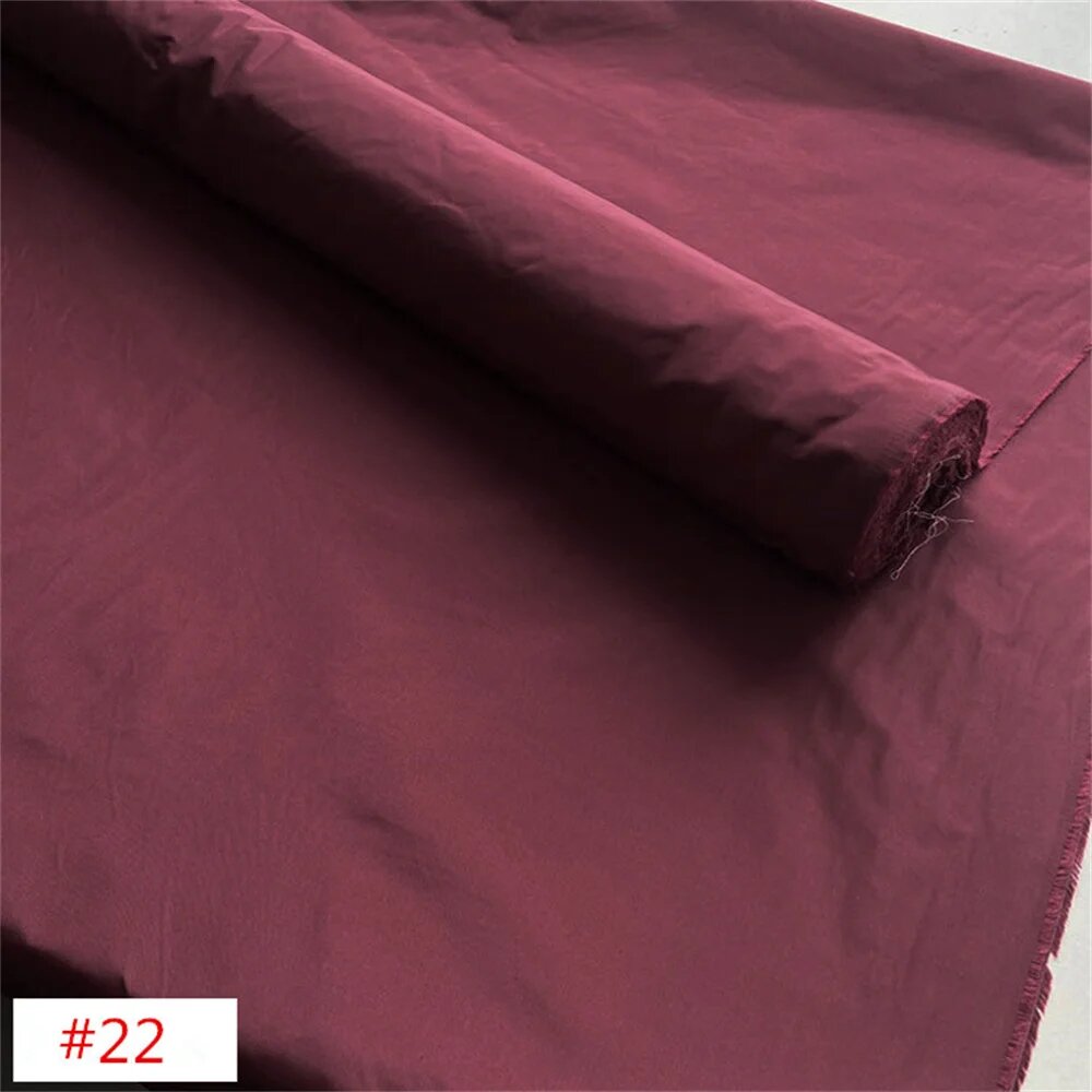 Шелковая тафта 100% натуральный шелк Бордовый, T22 Purple Red