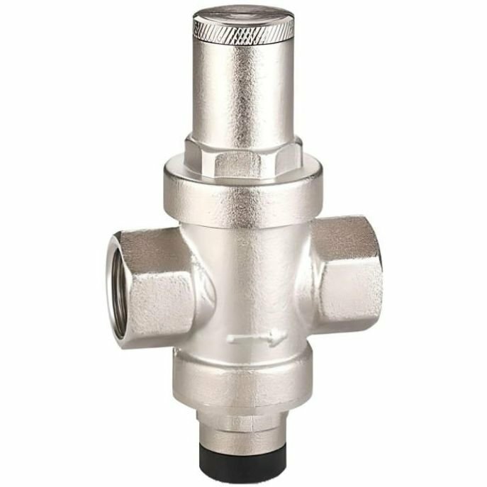 Регулятор давления воды 1/2 дюйма латунь автоматический для внутренних систем