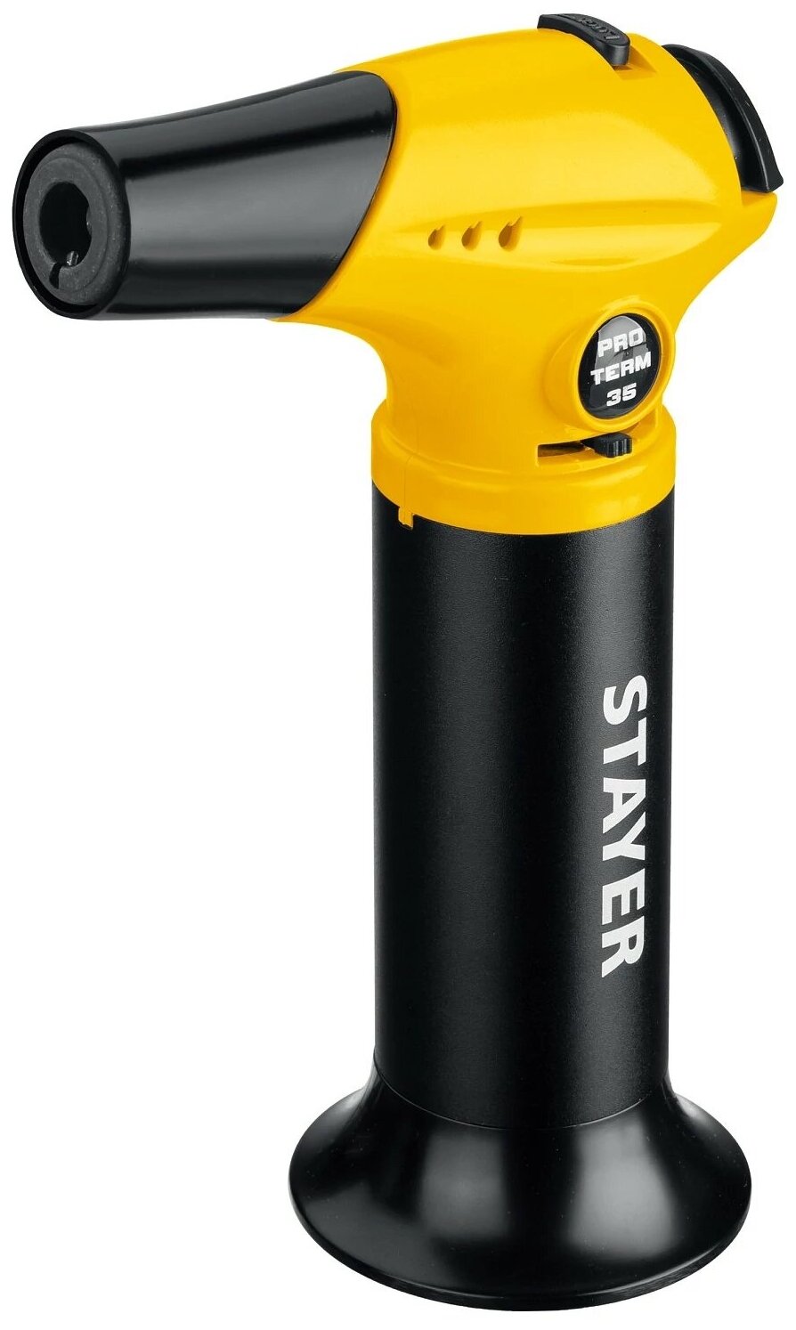 STAYER ProTerm 35 автономная портативная газовая горелка с пьезоподжигом, 1300°С.