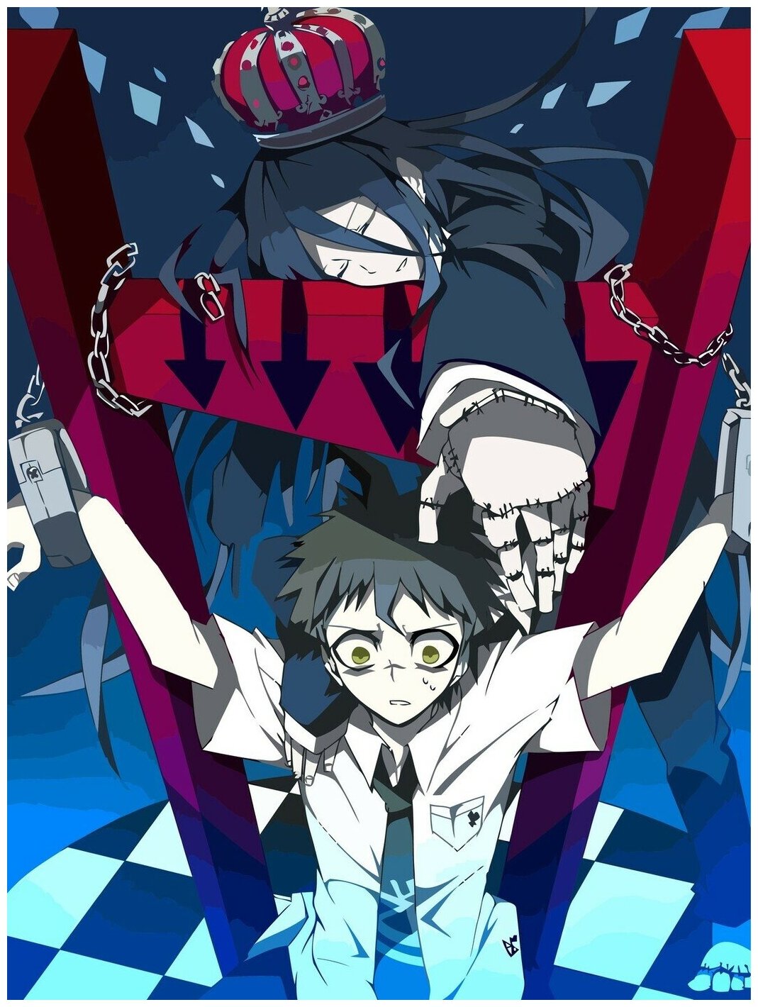 Картина по номерам на холсте Аниме Данганронпа - 845 30X40