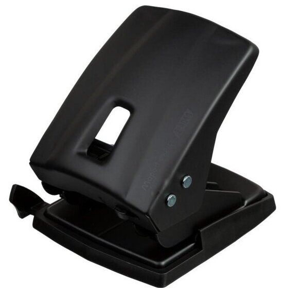 Дырокол Maped ESSENTIALS, металл на 2 отв, 45 листов, матовый, черный