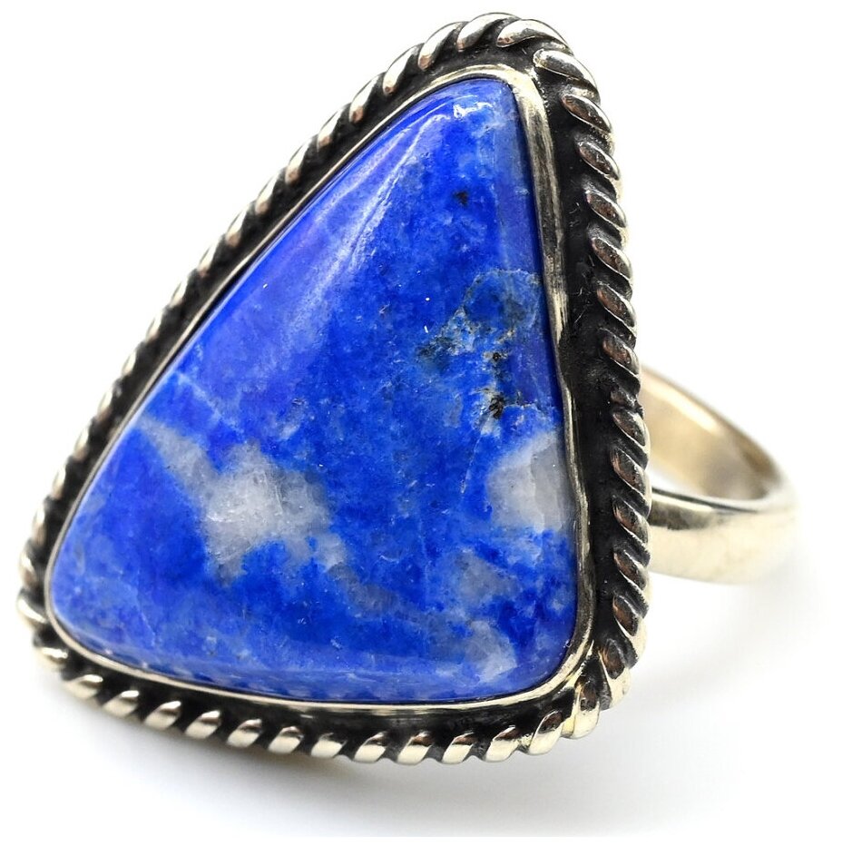 Кольцо, лазурит