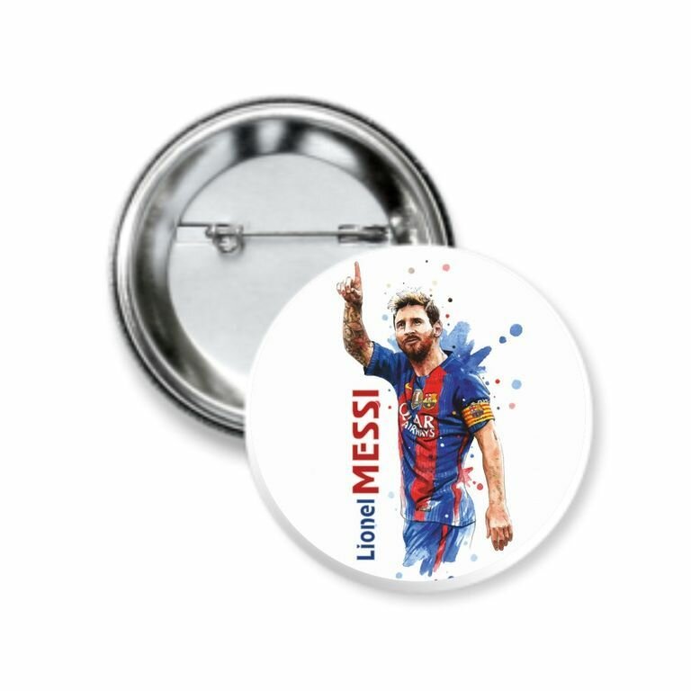 Значок закатной Messi, Месси №24