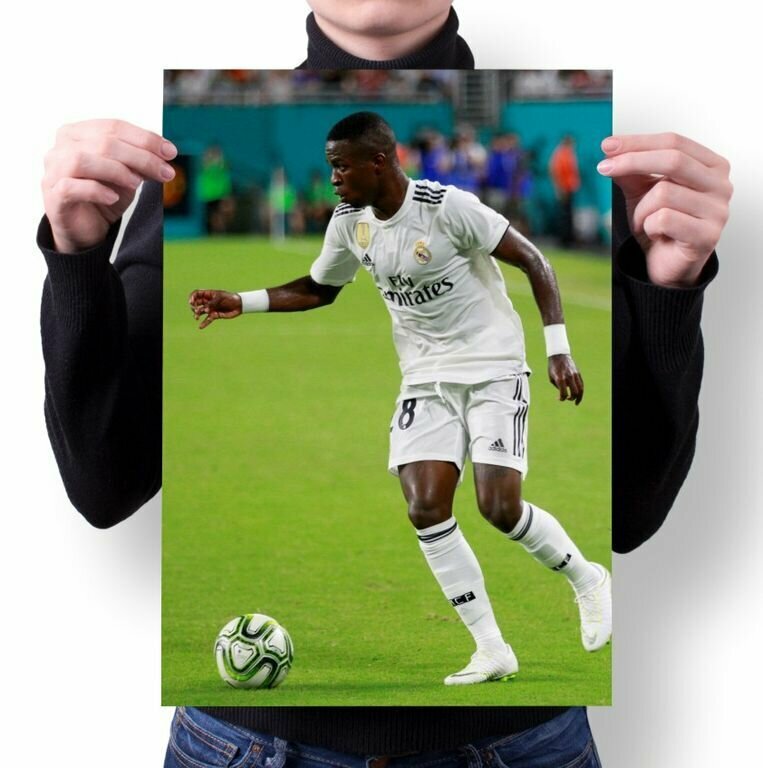 Плакат Vinicius Junior, Винисиус Джуниор № 3