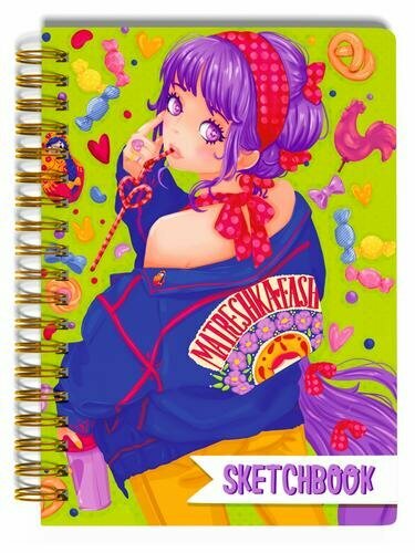 _SketchBook(ПрофПр)(тв) MyArt Аниме На стиле (на спирали)