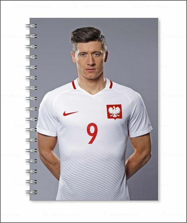 Тетрадь Роберт Левандовский, Robert Lewandowski №5