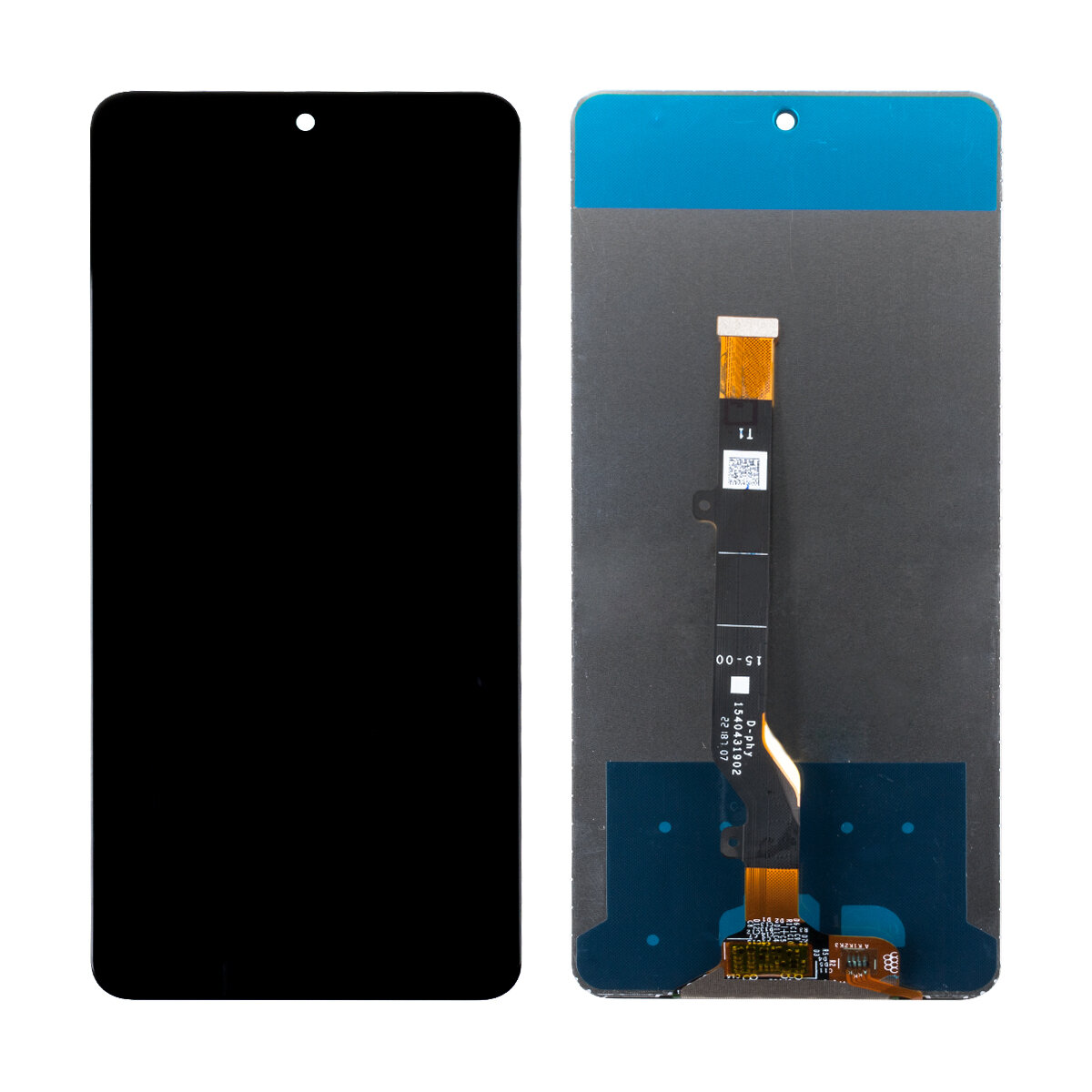 Дисплей для телефона Tecno Camon 19 Pro в сборе с тачскрином Черный