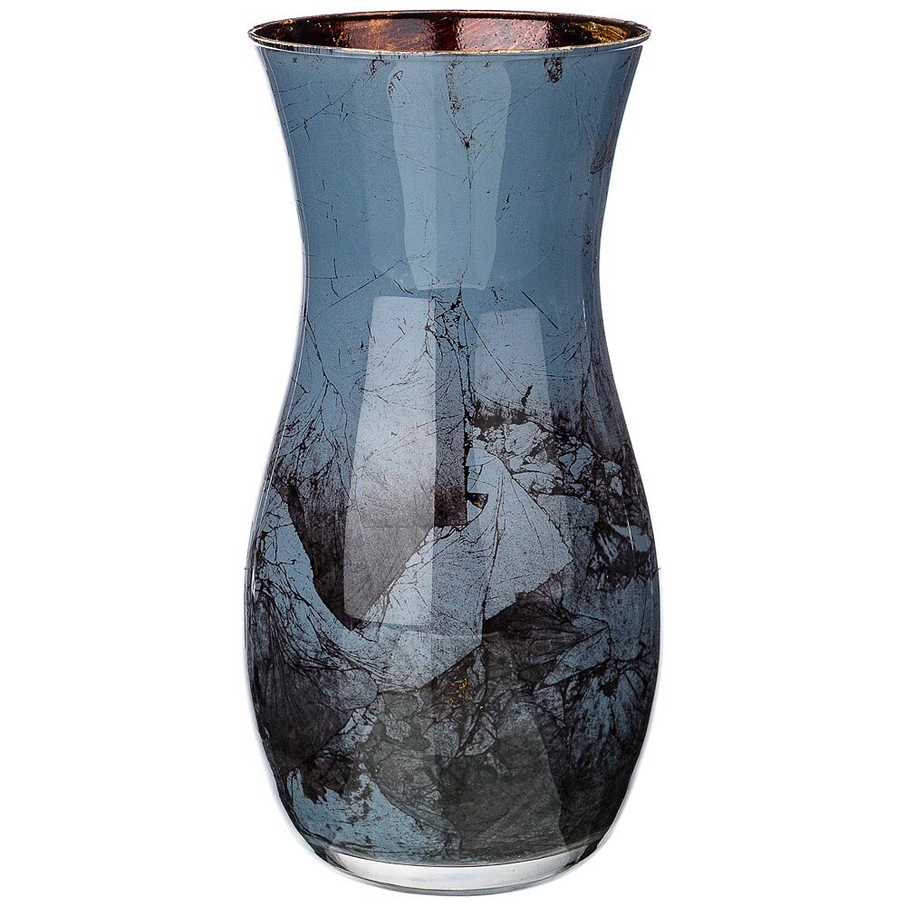 Ваза декоративная divina grey высота 26см KSG-316-1464