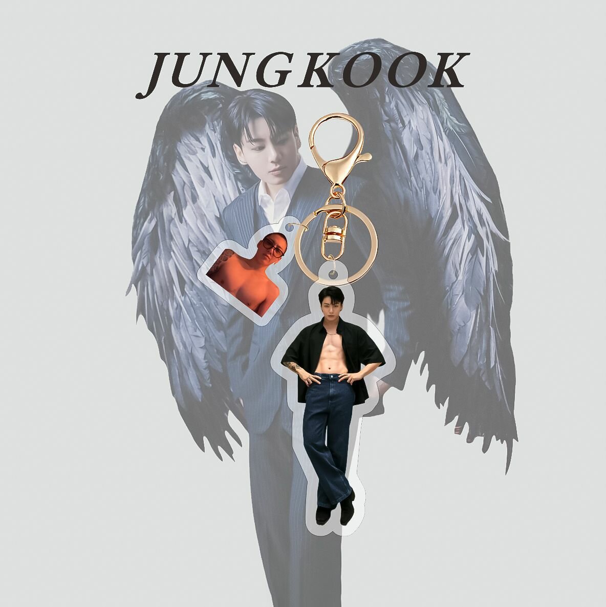 Брелок акриловый Чонгук, BTS
