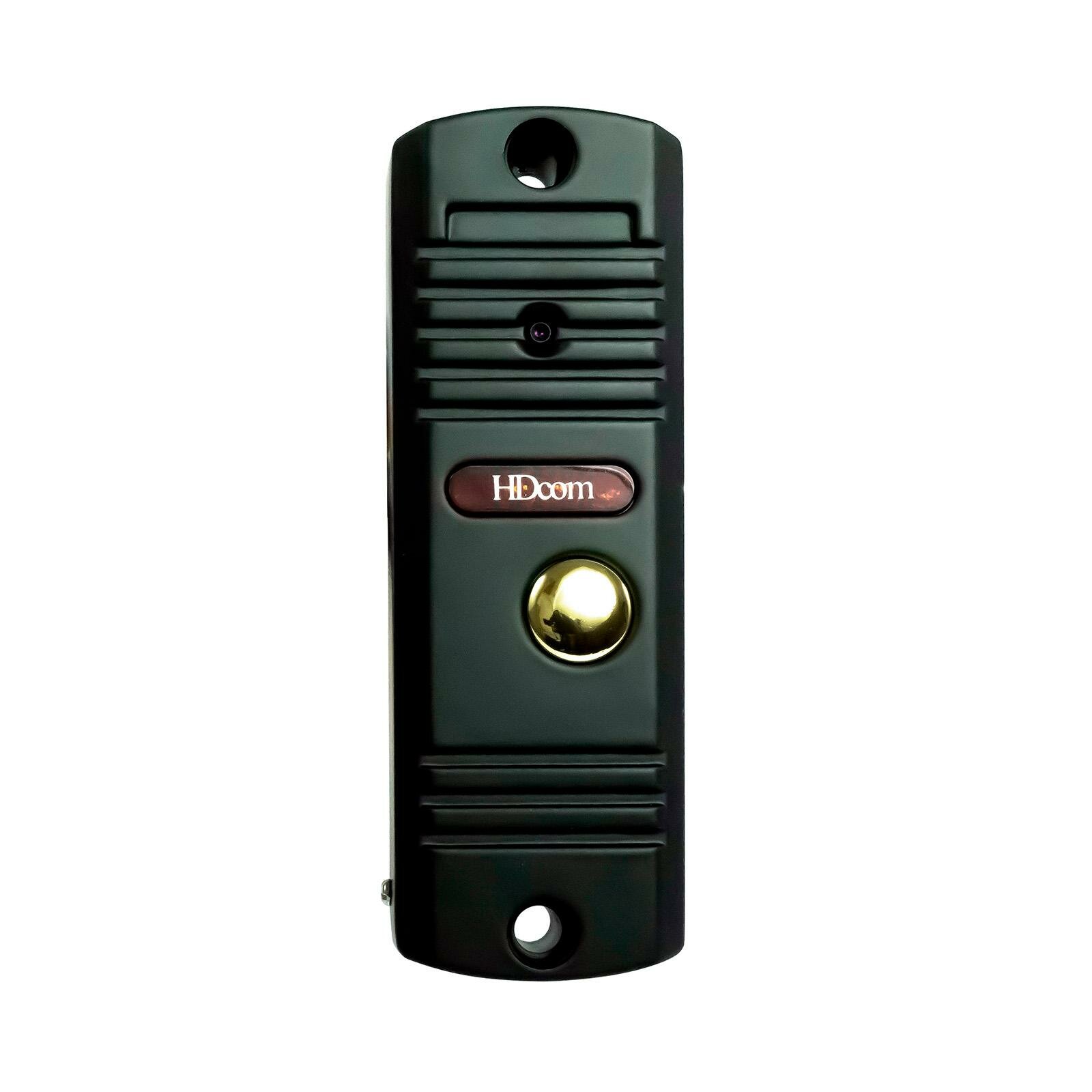 Панель вызова видеодомофона с подсветкой EP-84201-CP60 (W5001RU). Антивандальный металлический корпус - вызывная панель домофона.