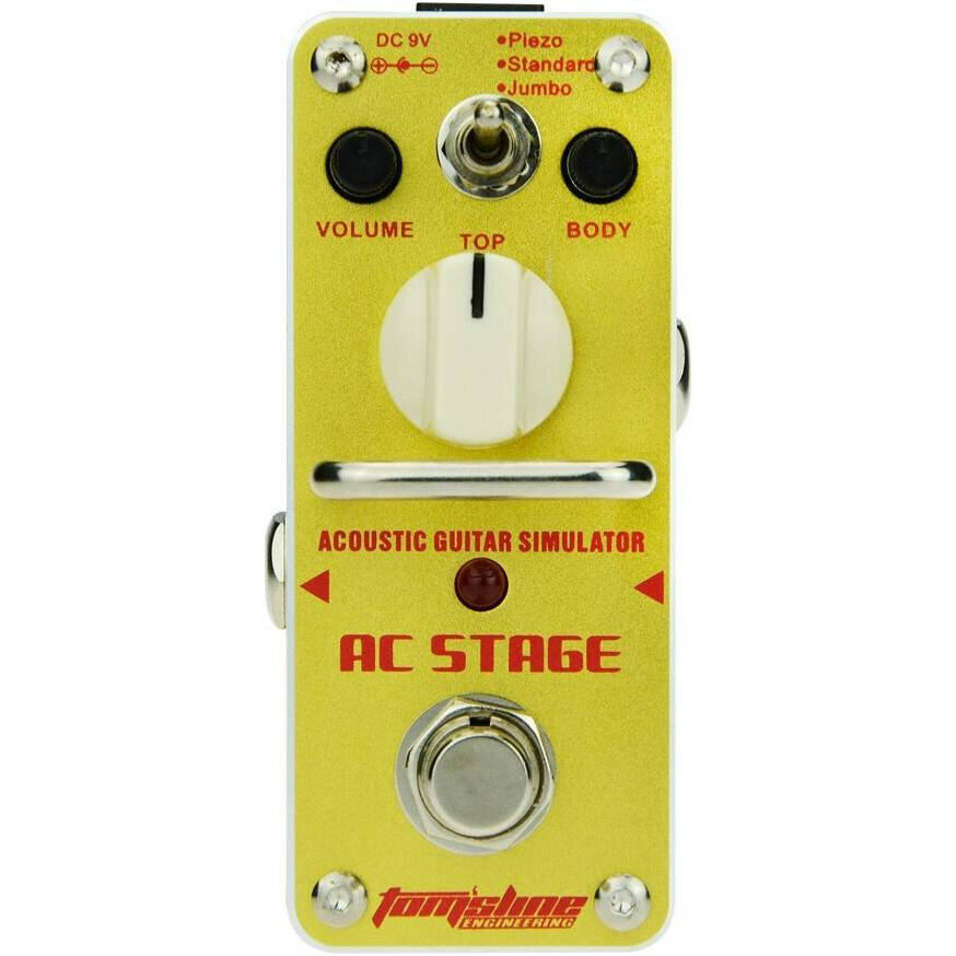 Педаль эффектов Tomsline AAS-3 AC STAGE Acoustic Guitar Simulator