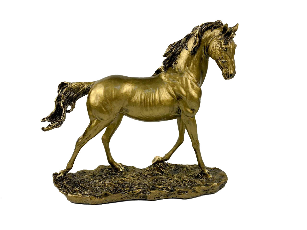 Статуэтка Конь на прогулке (цвет бронза) 25*9 *24см KSMR-713702/D127