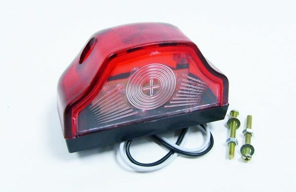 Подсветка номера NEW (красная) LED (линза) Россия(11971)