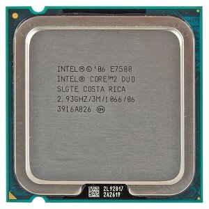 Процессор Socket-775 Intel Core 2 Duo E7500 2.93/3М/1066 SLGTE COSTA RICA