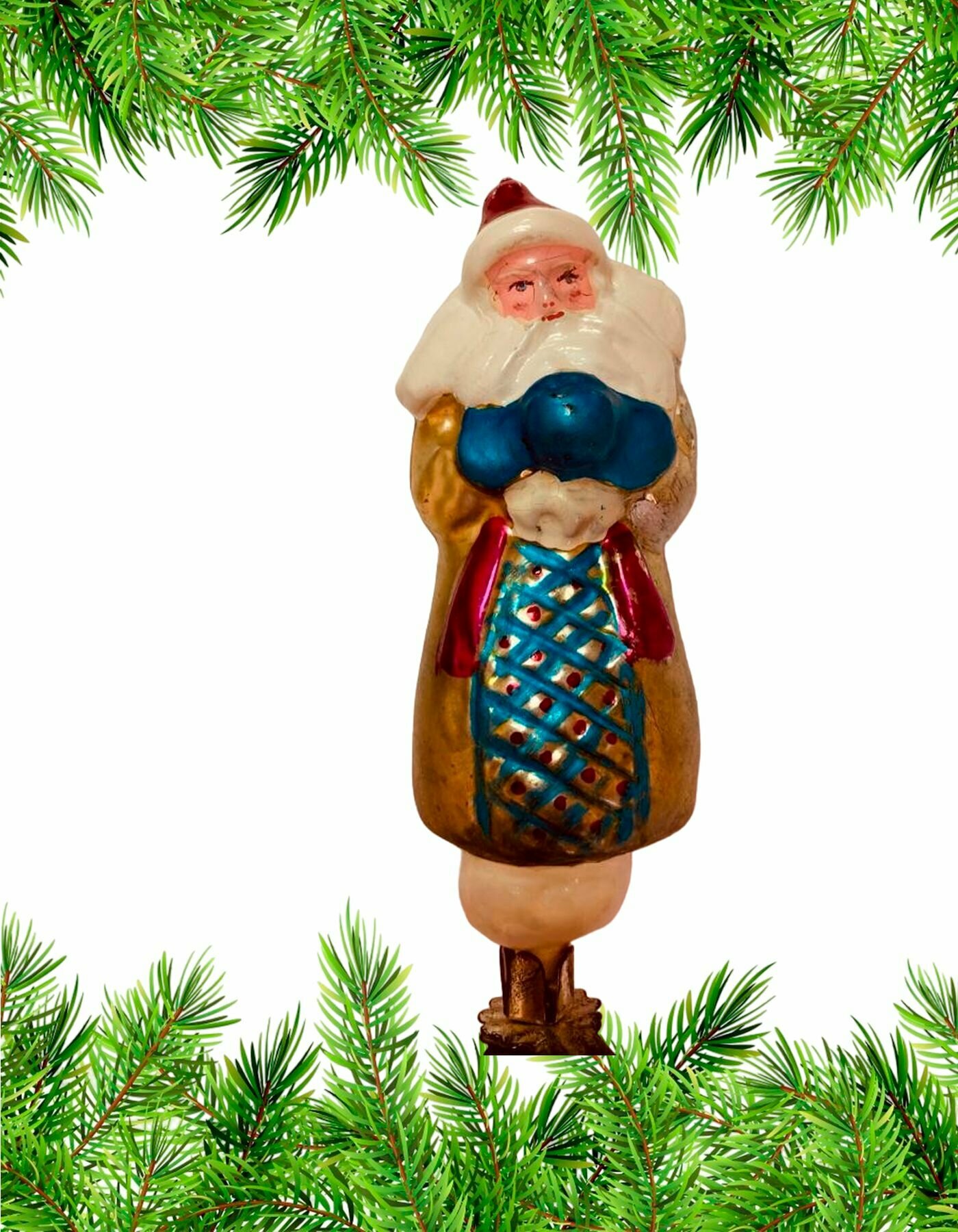 Игрушка на елку Морозко Винтаж из СССР