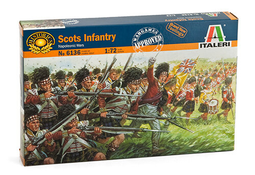 6136ИТ Солдатики NAPOLEONIC WARS - SCOTS INFANTRY