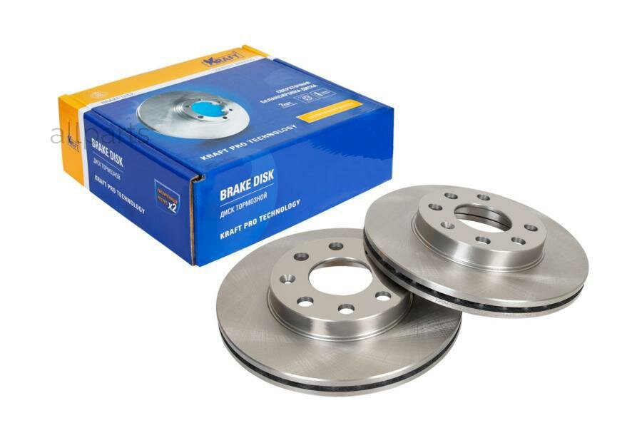 KRAFT KT016017 Диск тормозной передний DAEWOO NEXIA KRAFT KT016017