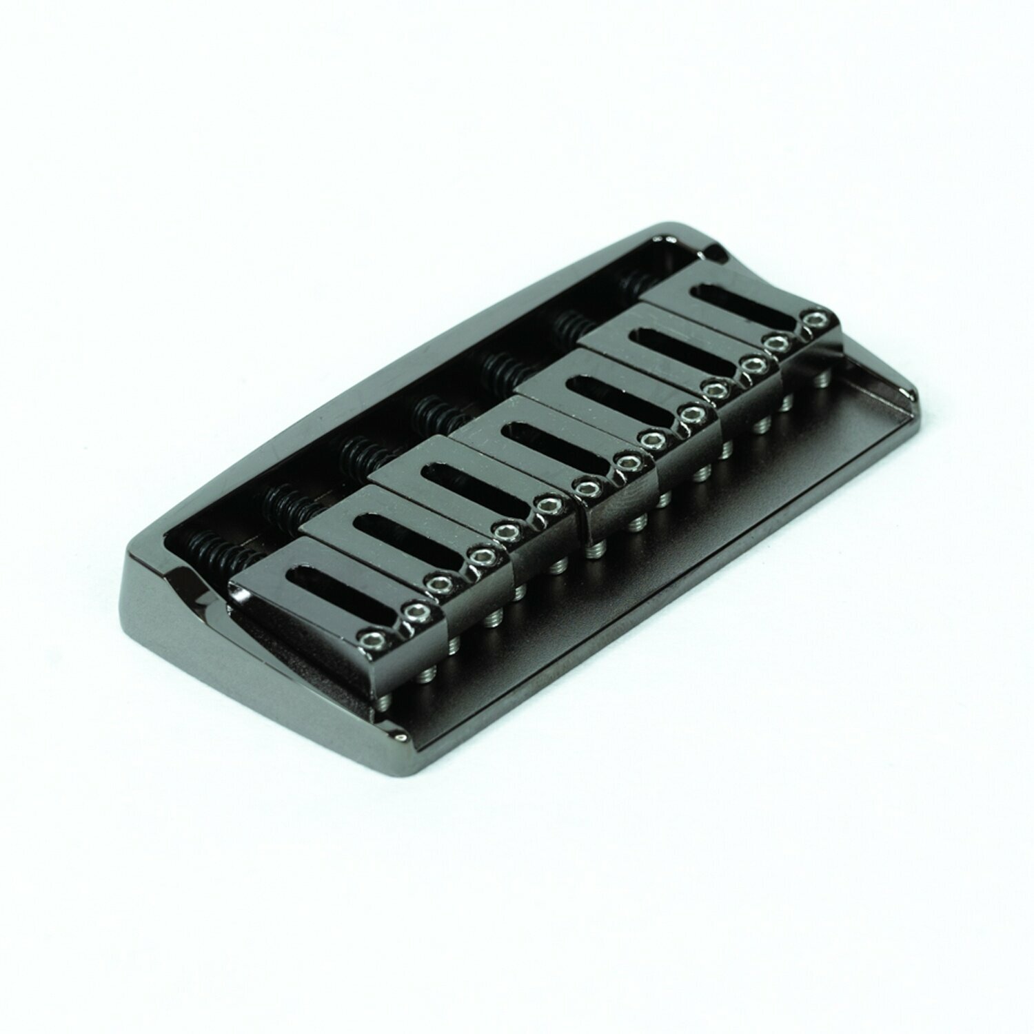 Бридж фиксированный для 7-струнной гитары GOTOH 510FX-7CK, cosmo black