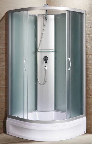Душевая кабина NARA Б/К 80/24МТ без крыши, стекло матовое