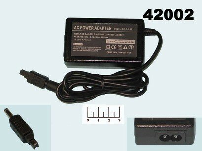 Блок питания 4.3V 2A BPC-202 Canon (CA-PS500, CAPS500, ACK-600) импульсный без шнура (восьмерка)