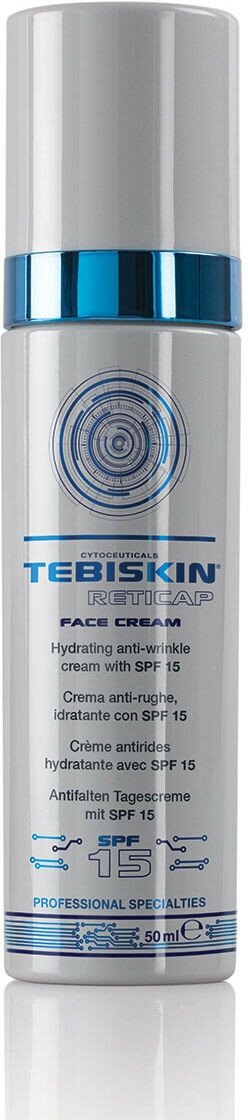 Tebiskin Reticap Дневной крем для лица от морщин SPF15 с чистым ретинолом, 50 мл