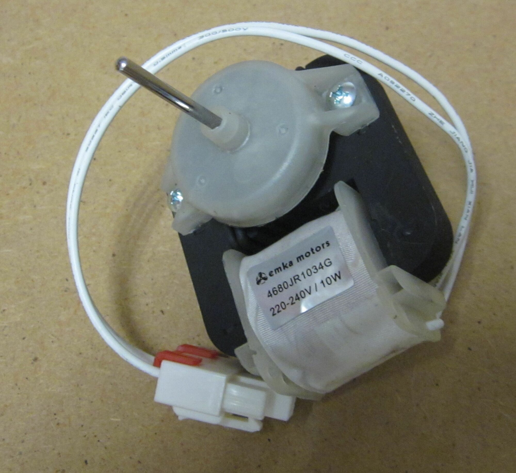 Мотор (двигатель) вентилятора 4680JR1034G 220V 10W 1750RPM для холодильника LG (00104595)