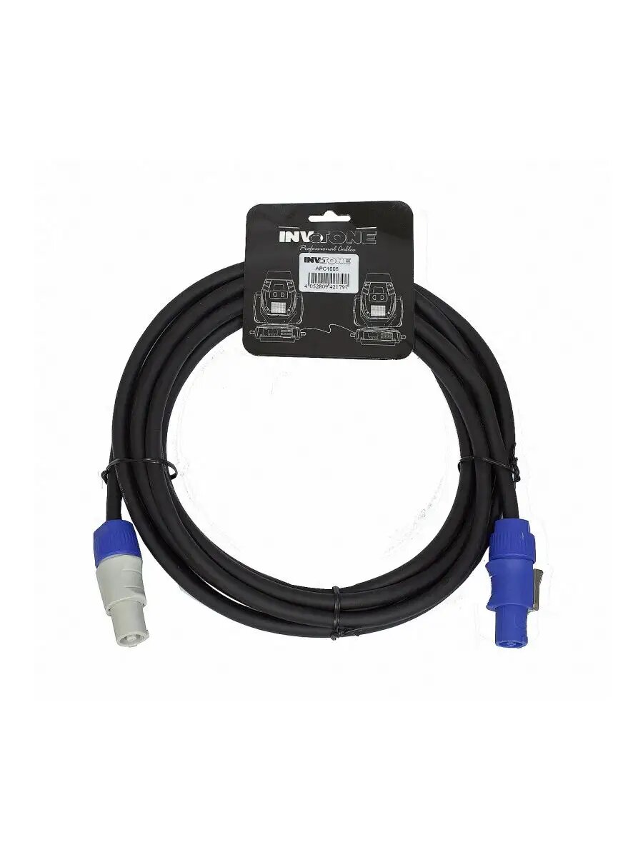 Кабель силовой 3х1.5мм2 APC1005 PowerCon In/Out 5м