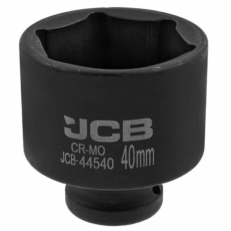 Головка ударная JCB 40 мм посадочный квадрат 1/2" (6-ти гранная)
