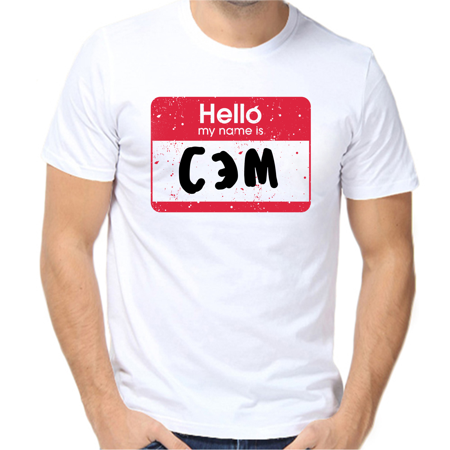 Футболка hello сэм