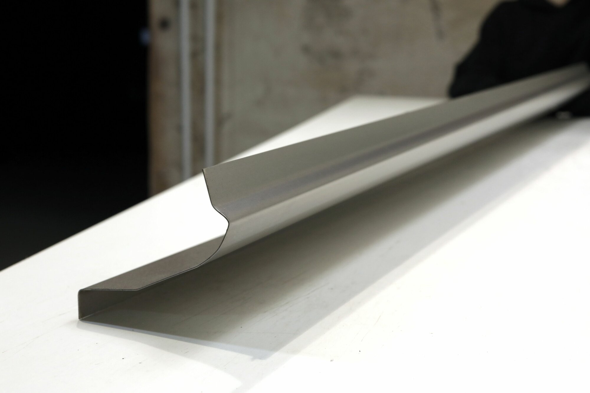 Порог ремонтный левый + усилитель для Toyota Echo 1 пок. 1999-2006 (тойота эхо 1) , оцинкованная цинк сталь 1 мм