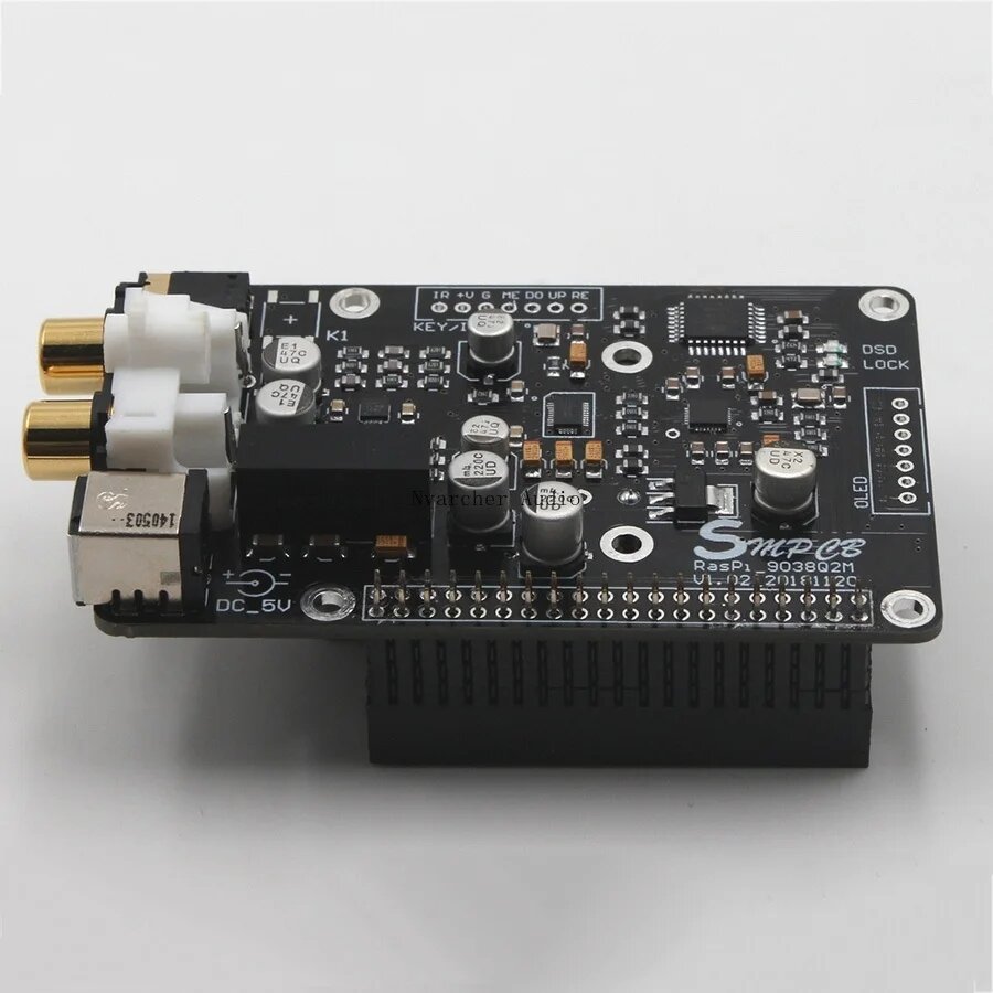 Nvarcher ES9038q2m DAC Декодер для Raspberry Pi OLED — фото 1