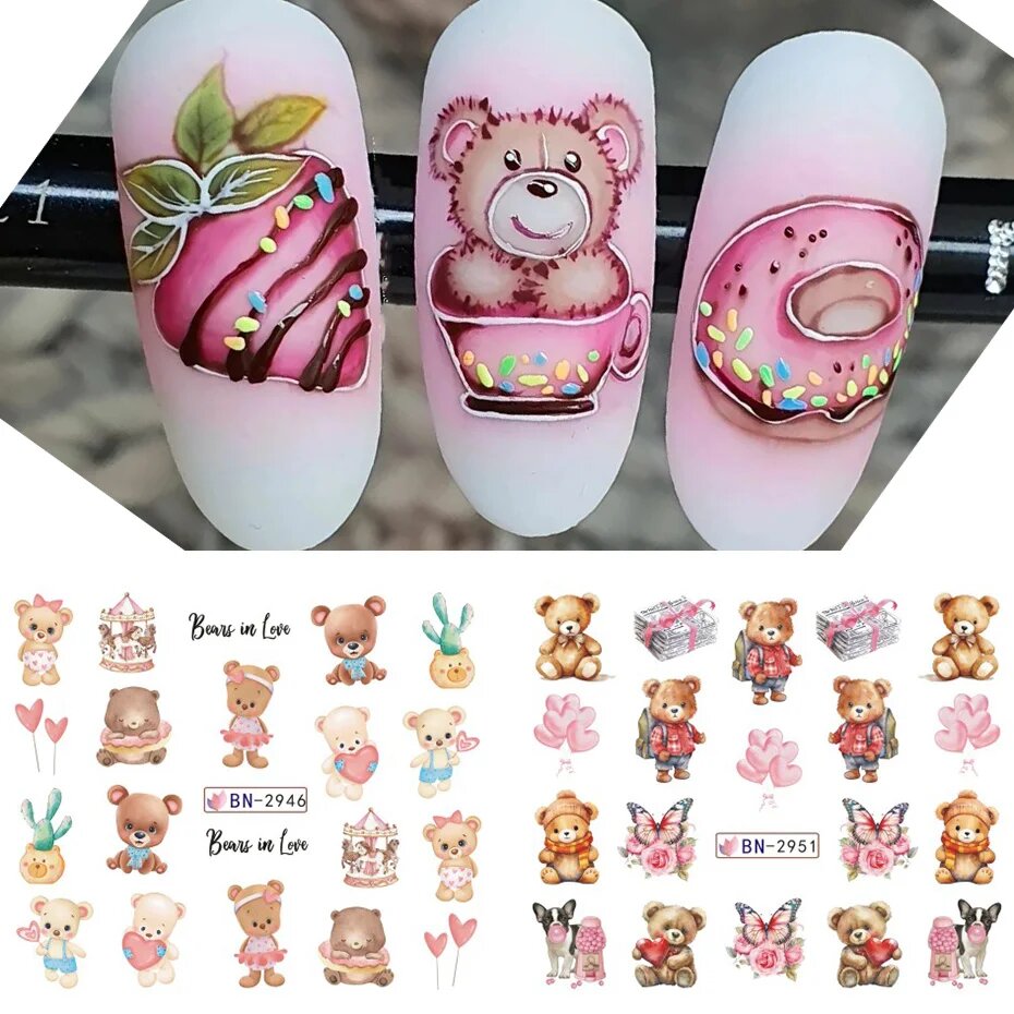 Наклейки на ногти