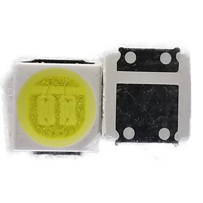 LED лампочки для подсветки телевизора MAO CHI HUI ZHI 3030 холодного белого света 3V-3.6V