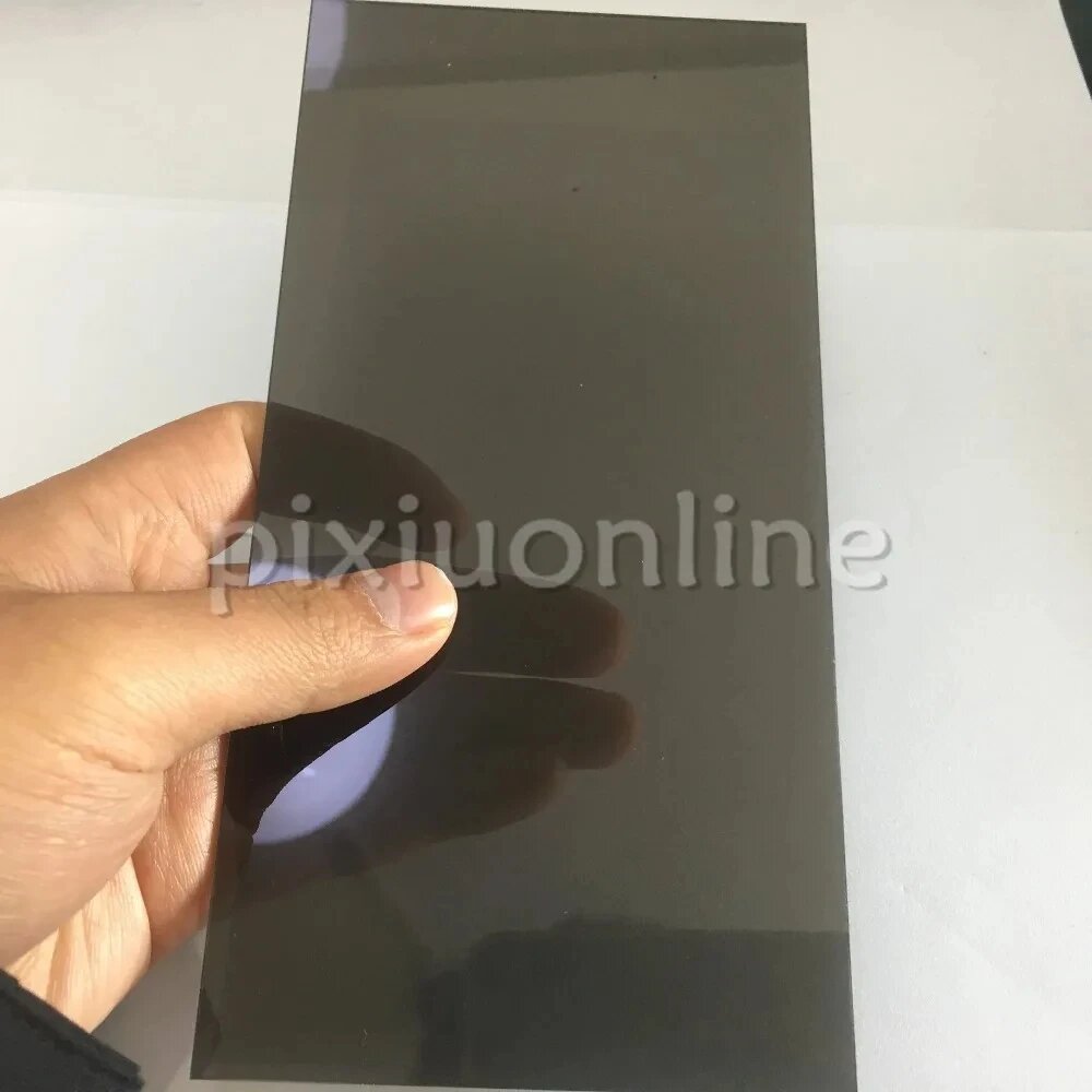 Акриловая пластина 10*20 см Transparent Black