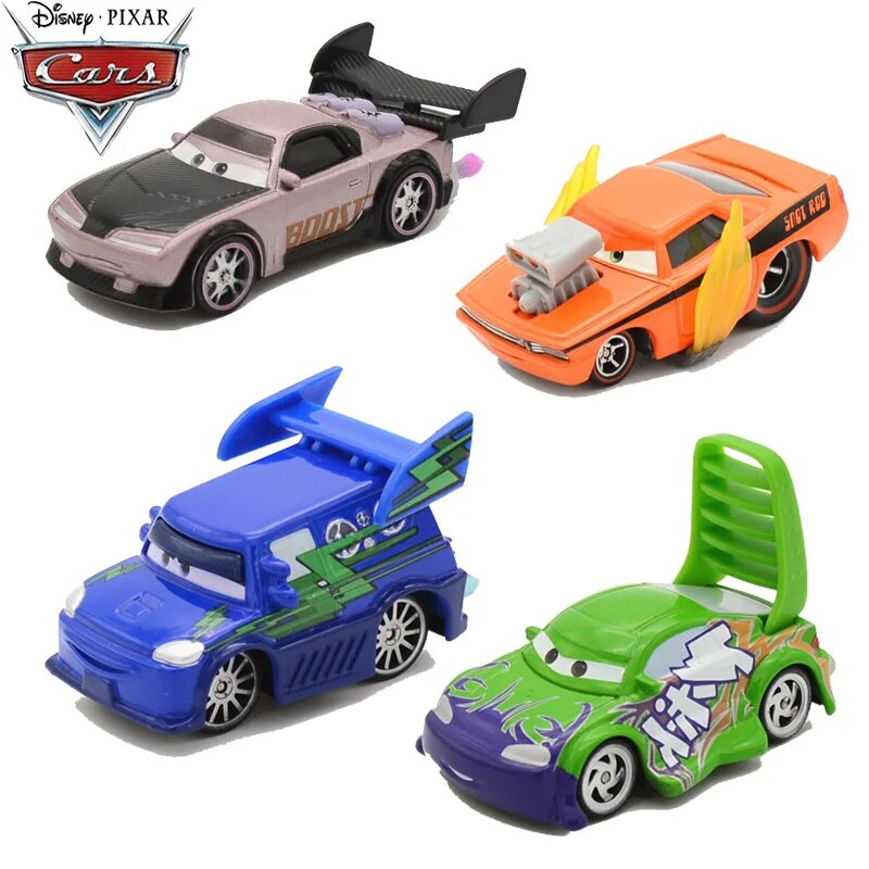 TOMICA 1:55 металлические модели автомобилей Pixar Cars 2 4 Piece B
