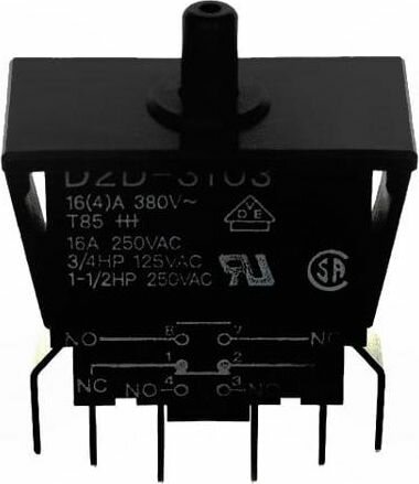 Переключатель OMRON D2D-3103 дверной Пол 2 DPST-NO + SPST-NC 16A/250ВAC 1 шт
